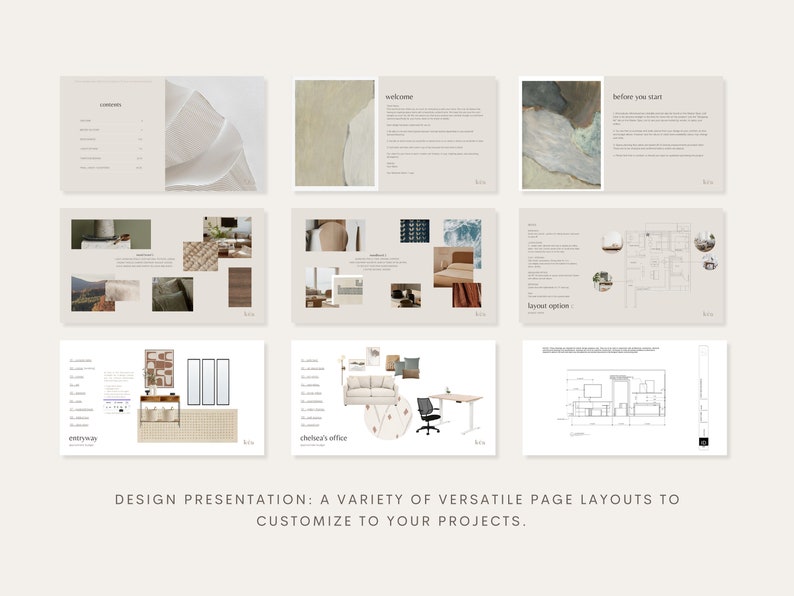 All-in-one Interior Design Template Package Project Proposal, Welcome ...