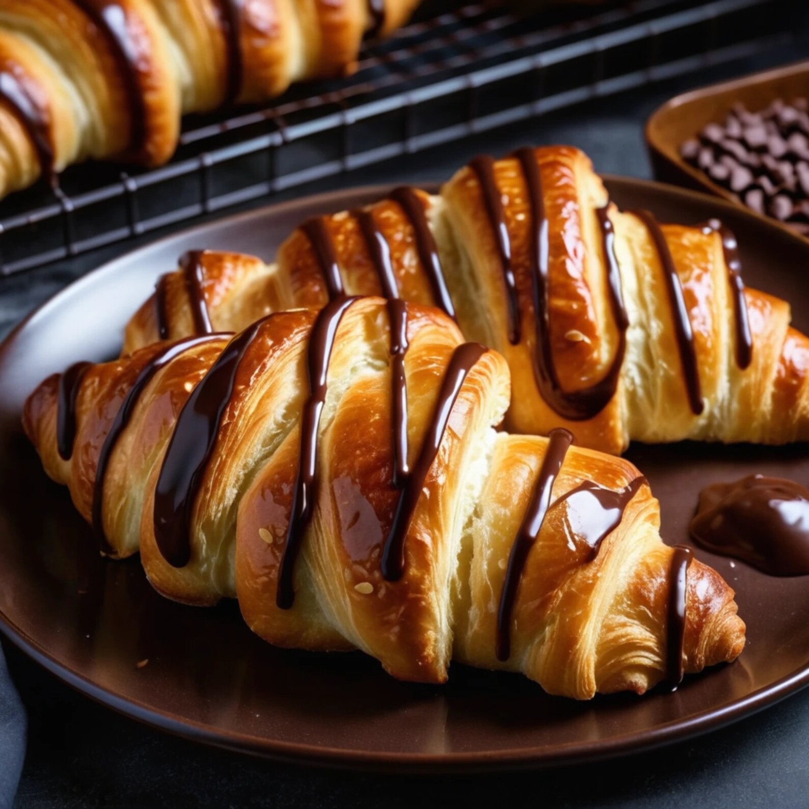 BEST Chocolate Croissant Recipe, 8 Pages Croissant Recipe Illustrated ...