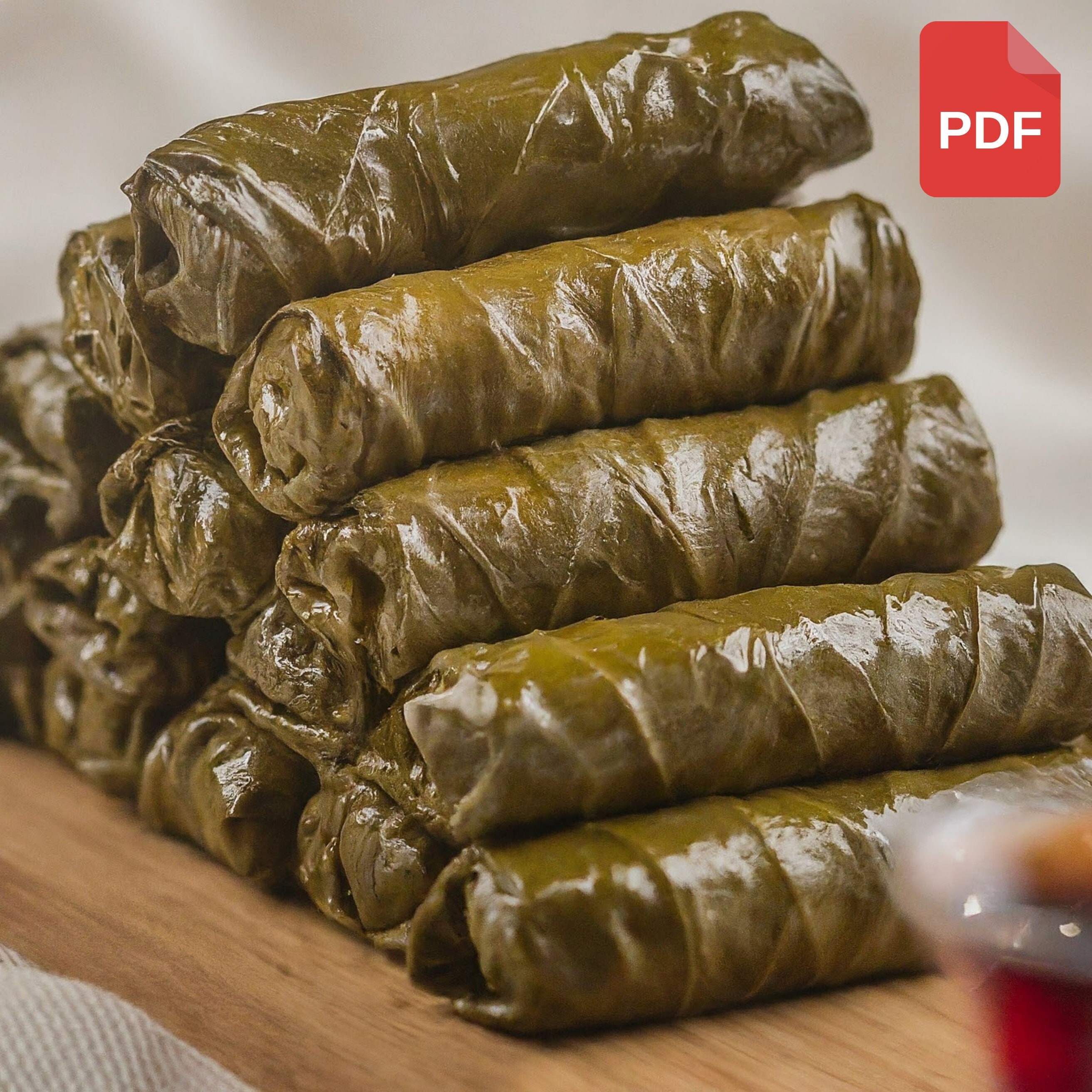 BEST Turkish Stuffed Grape Leaves Recipe With Olive Oil, Turkish Food ...