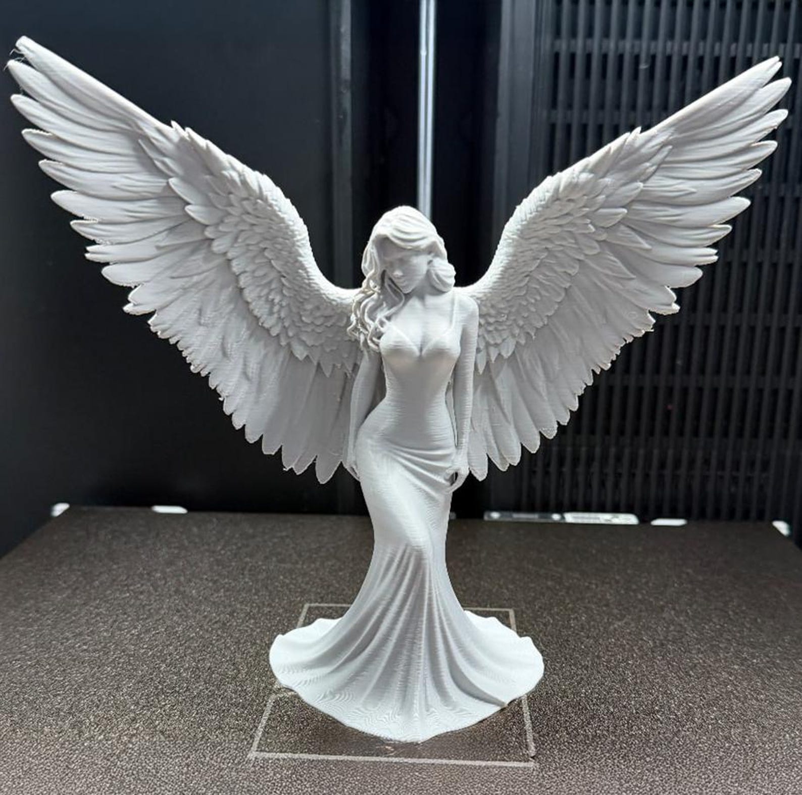 Angel Woman Figurine, Angel Statue STL, 3D Printable Model Files ...