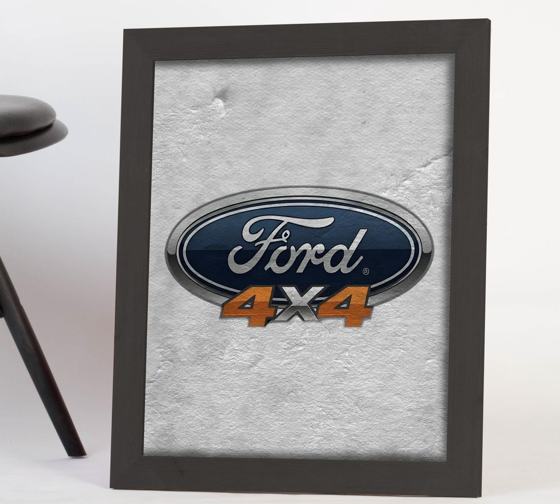 Ford 4X4 Logo PNG, Sport Car Logo SVG, Car Logo Digital Download for ...