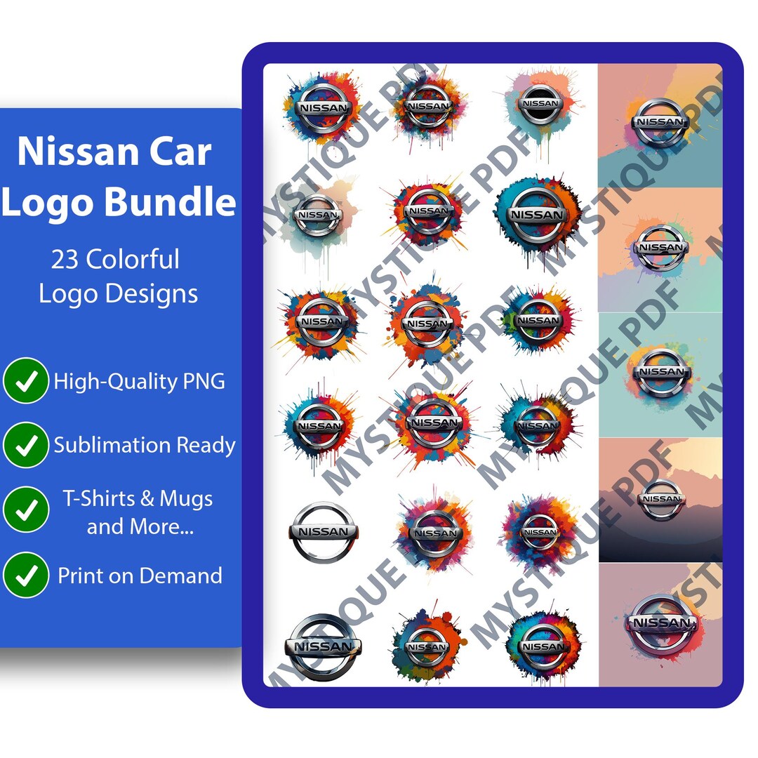 SVG/PNG Sport Car Logo Pack, 23 Logo Designs for Sublimation and Pod ...