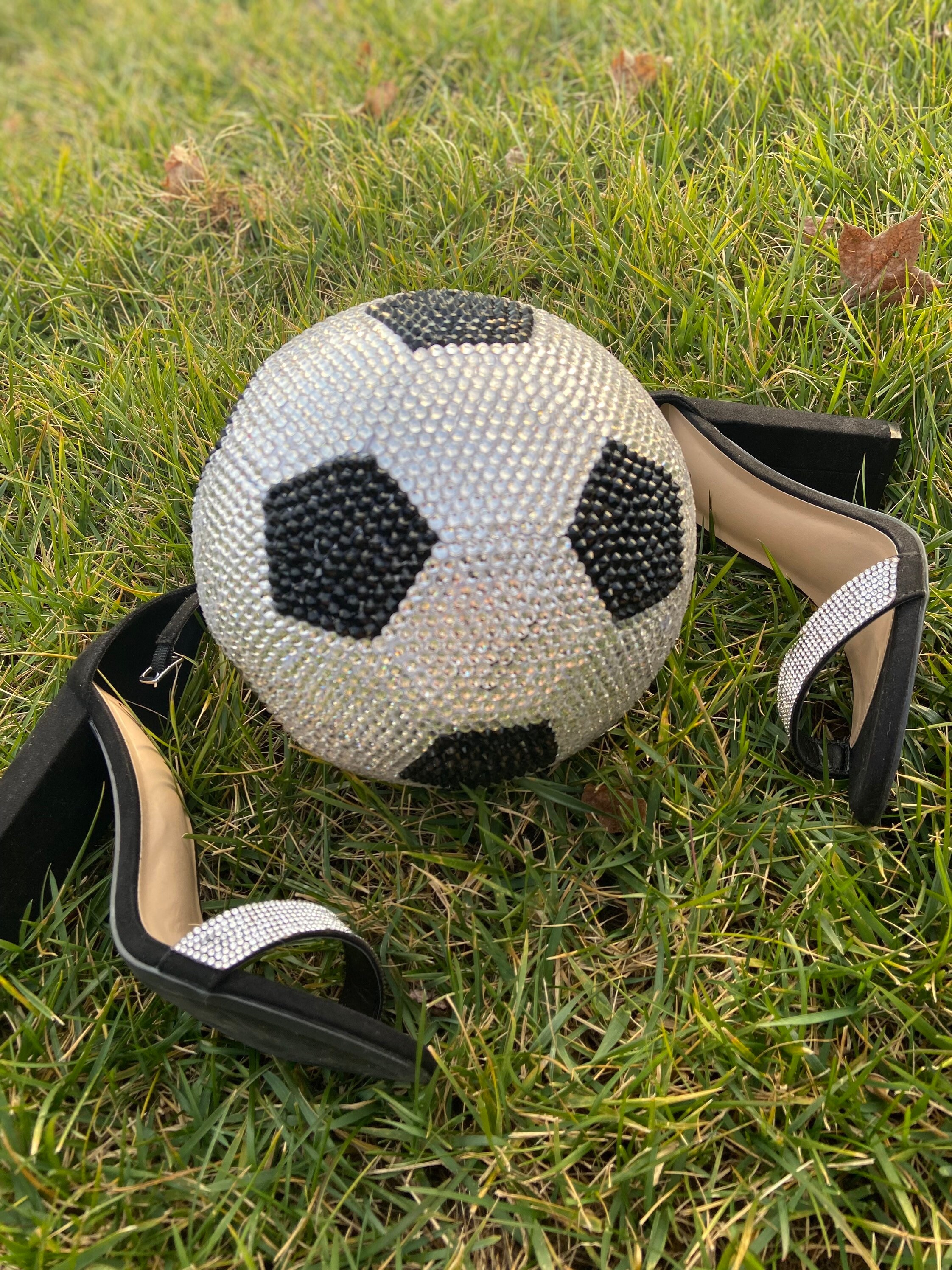 Blinged Out Soccer Ball - Etsy