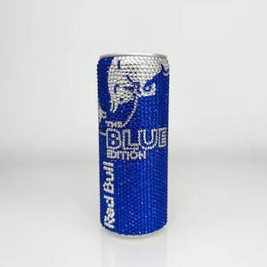 Bedazzled Bling Rhinestoned Red Bull Can - Etsy