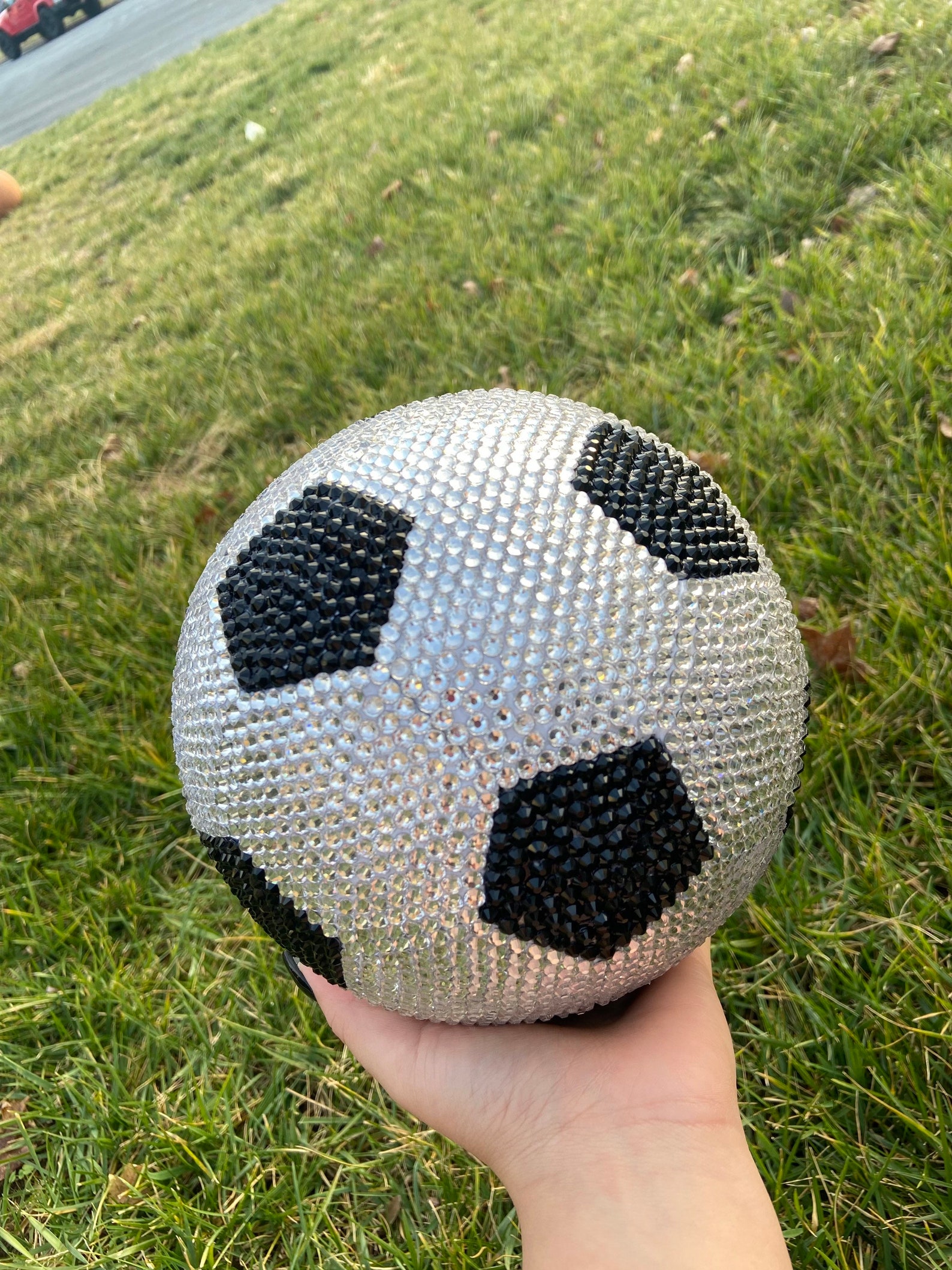 Blinged Out Soccer Ball - Etsy