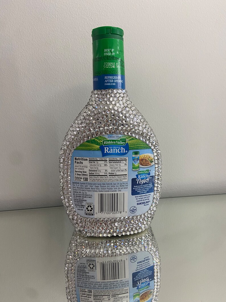 Blinged Out Ranch Bottle - Etsy