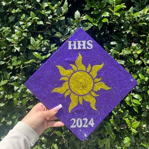 Blinged Out Graduation Cap/topper - Etsy