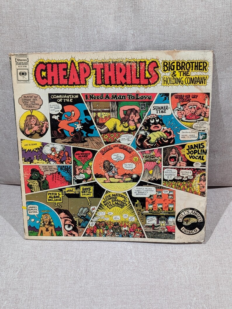 Gran Hermano y el Holding Company Cheap Thrills LP de vinilo (1967 ...
