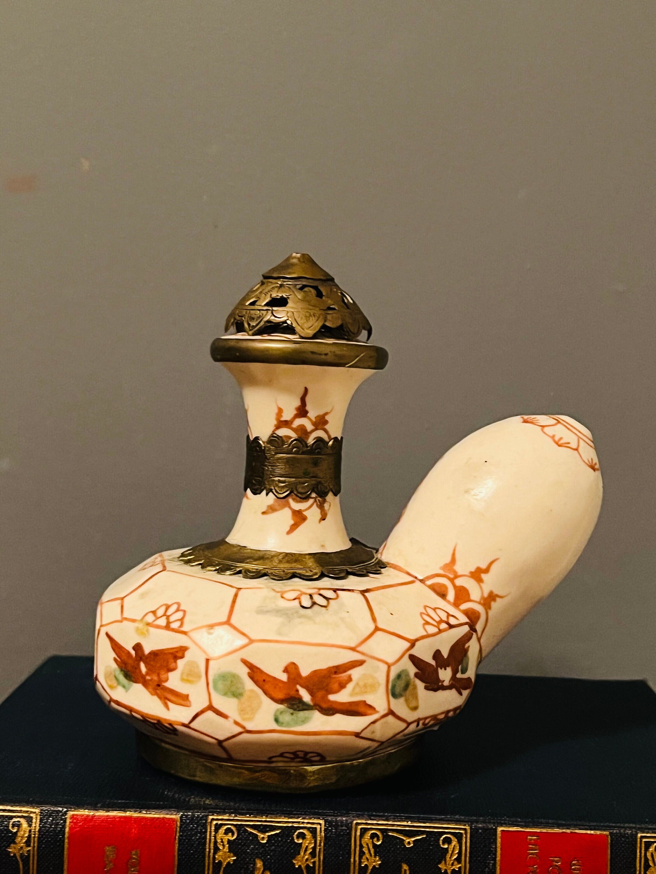 Antique Japanese Drinking Vessel - Etsy