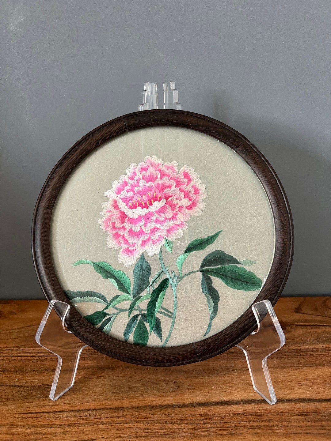 Chinese Suzhou Silk Embroidery Screen - Etsy