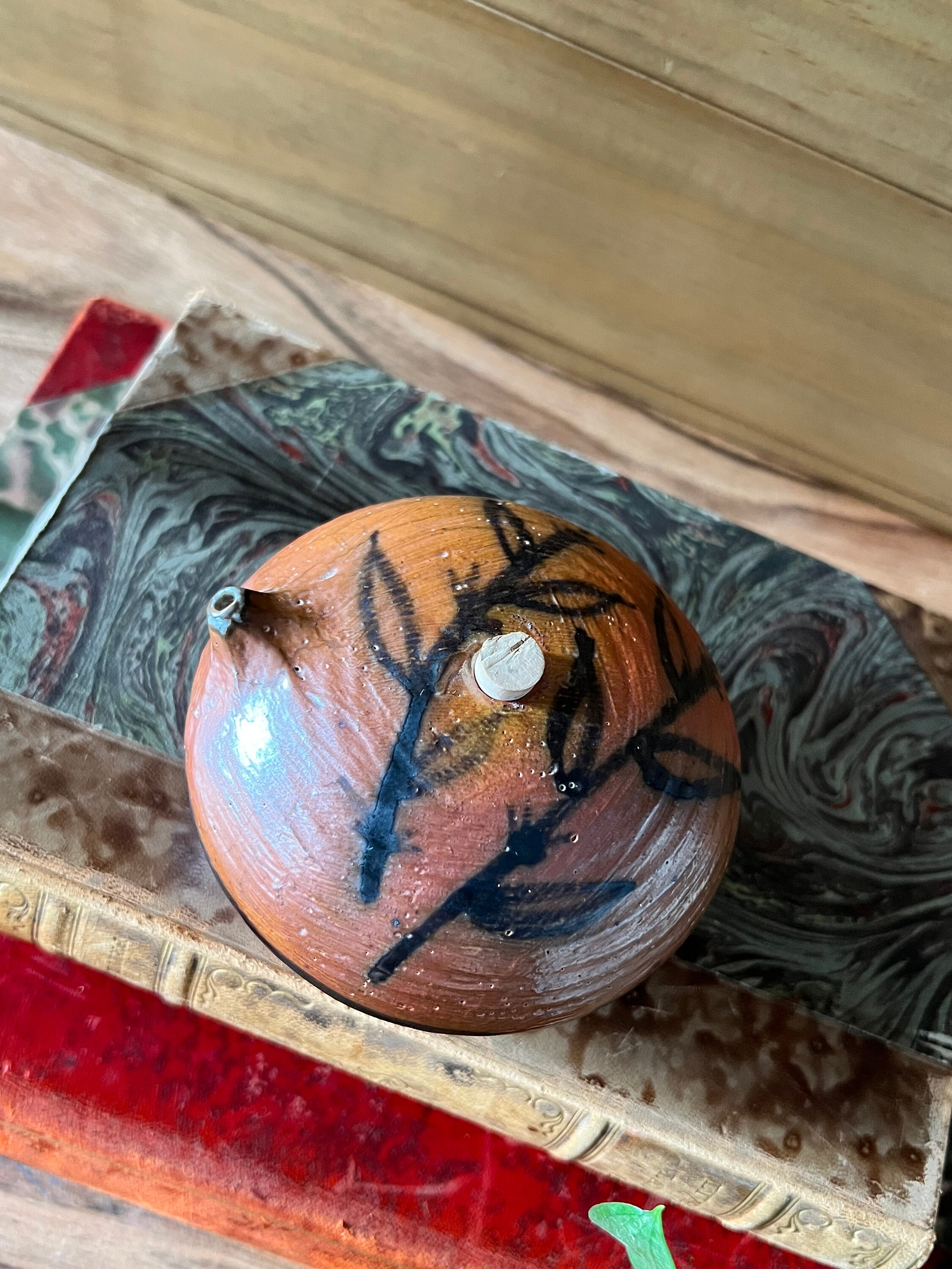 Antique Asian Pottery Water Dropper - Etsy