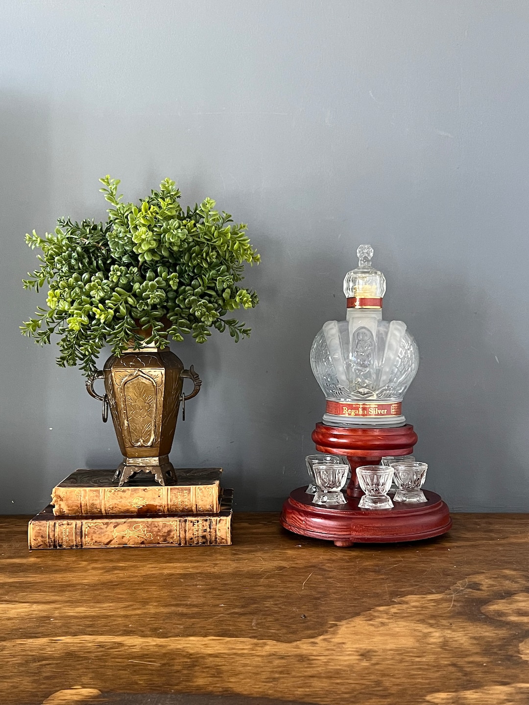 Rare Vintage Regalia Elite Vodka Decanter Set - Etsy