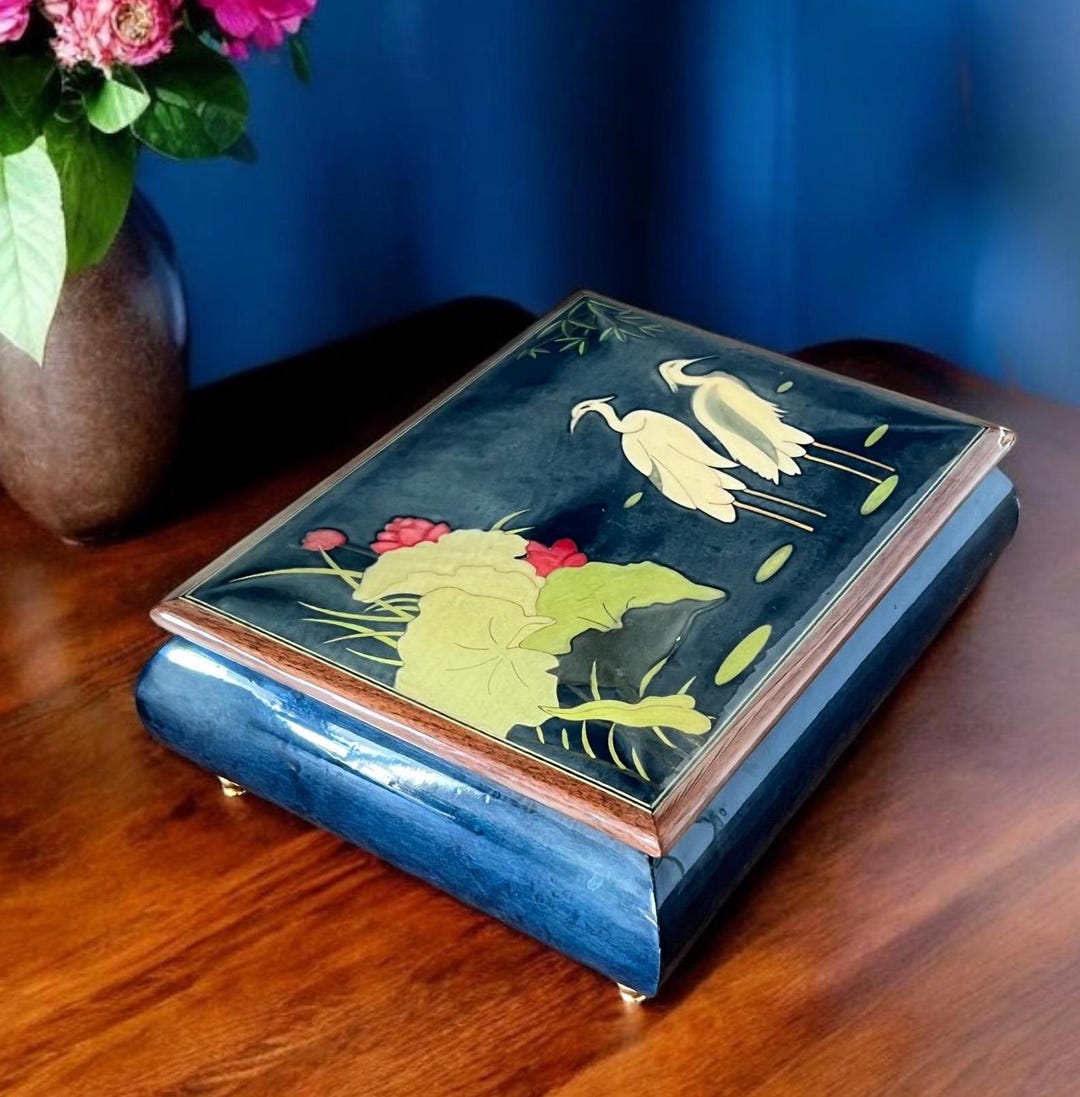 Very Rare VTG Music Box - Etsy