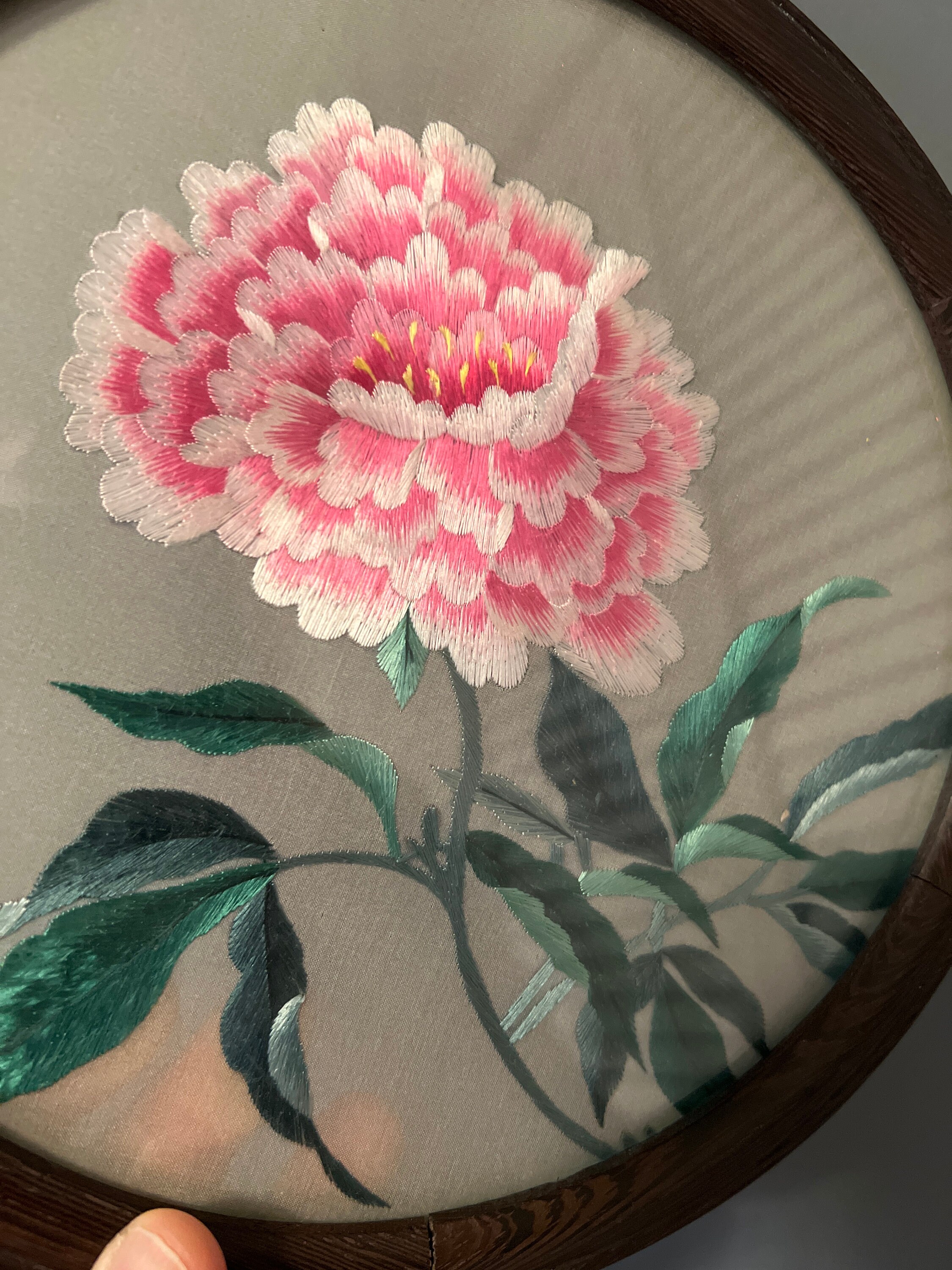 Chinese Suzhou Silk Embroidery Screen - Etsy