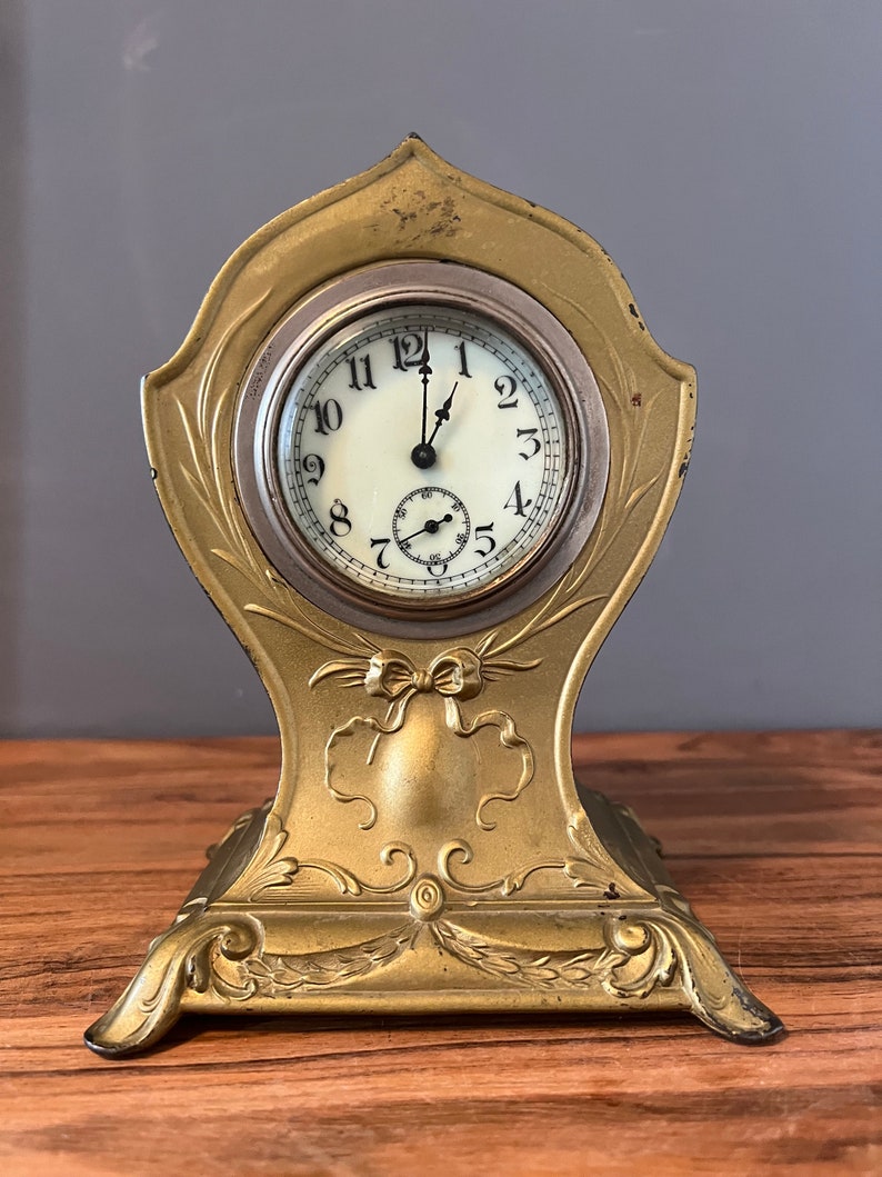 Jennings Brothers Art Nouveau Clock - Etsy