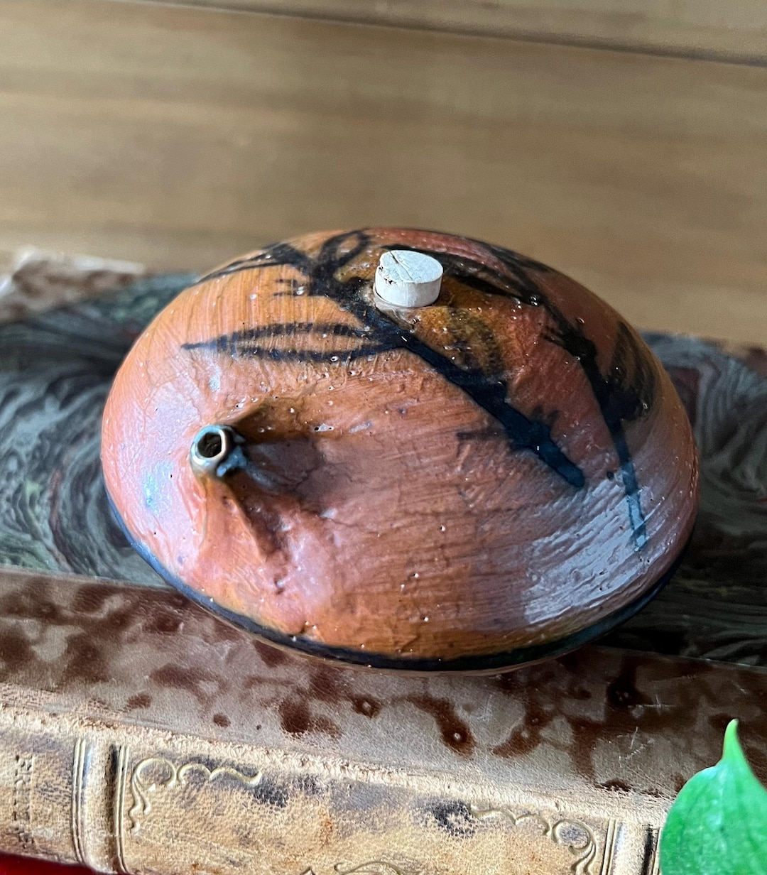 Antique Asian Pottery Water Dropper - Etsy