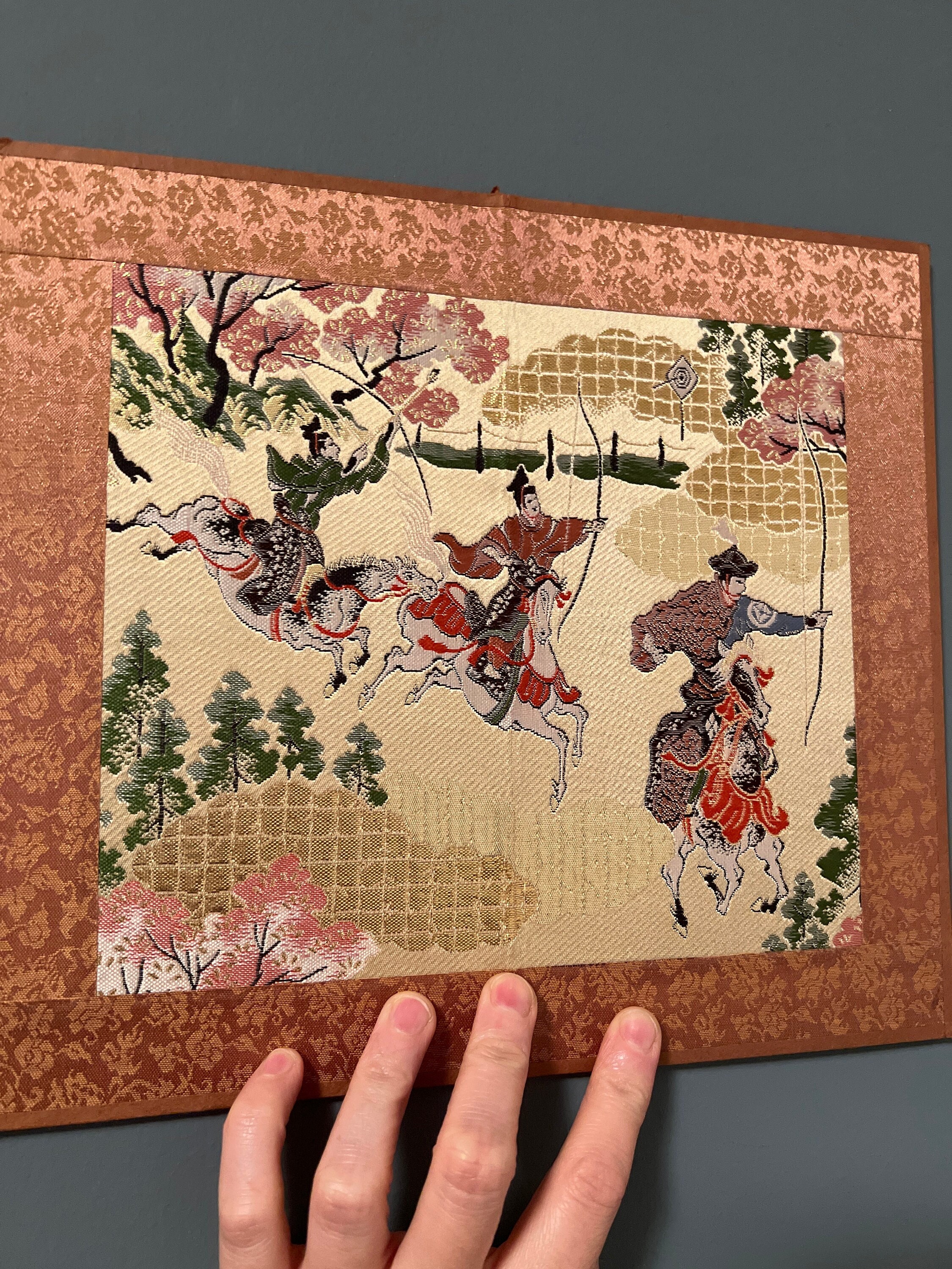 Beautiful Japanese Silk Embroidery Tapestry - Etsy