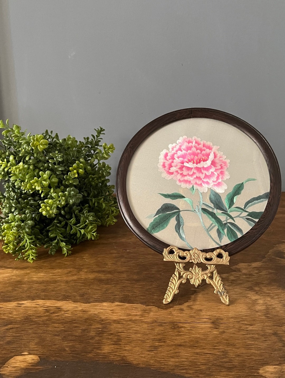 Chinese Suzhou Silk Embroidery Screen - Etsy