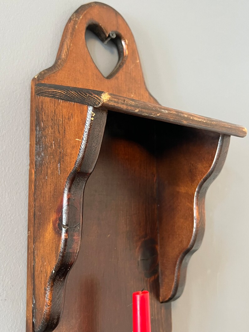 Vintage Wooden Wall Scone, Wall Decor - Etsy