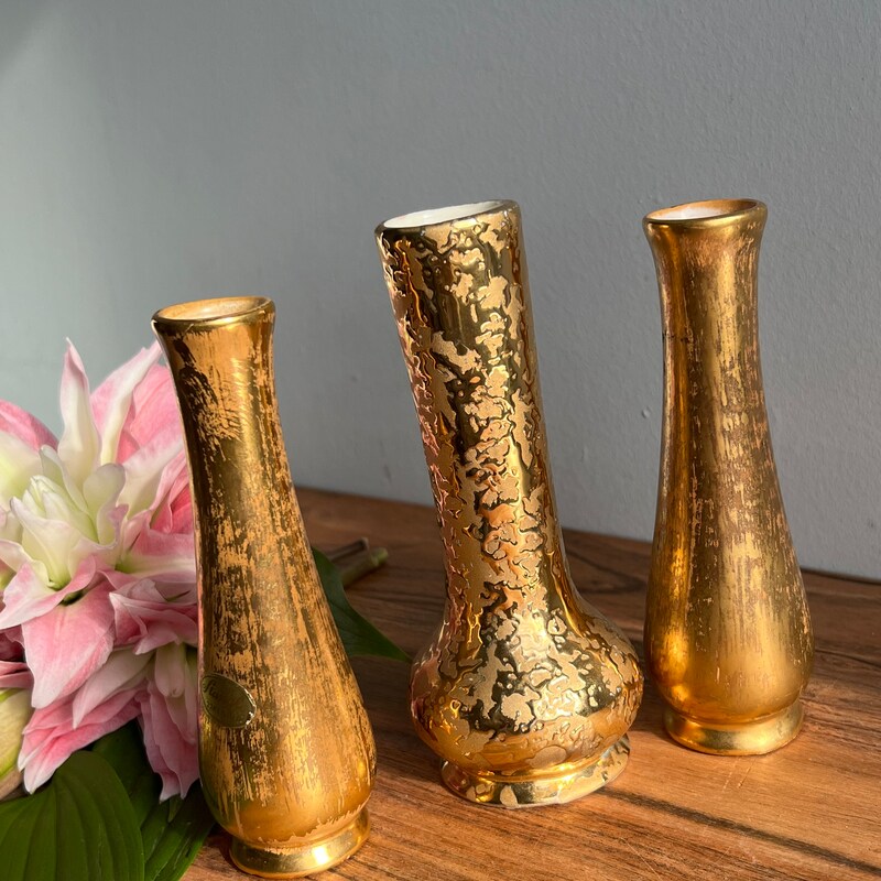 Gold Wedding Vases - Etsy