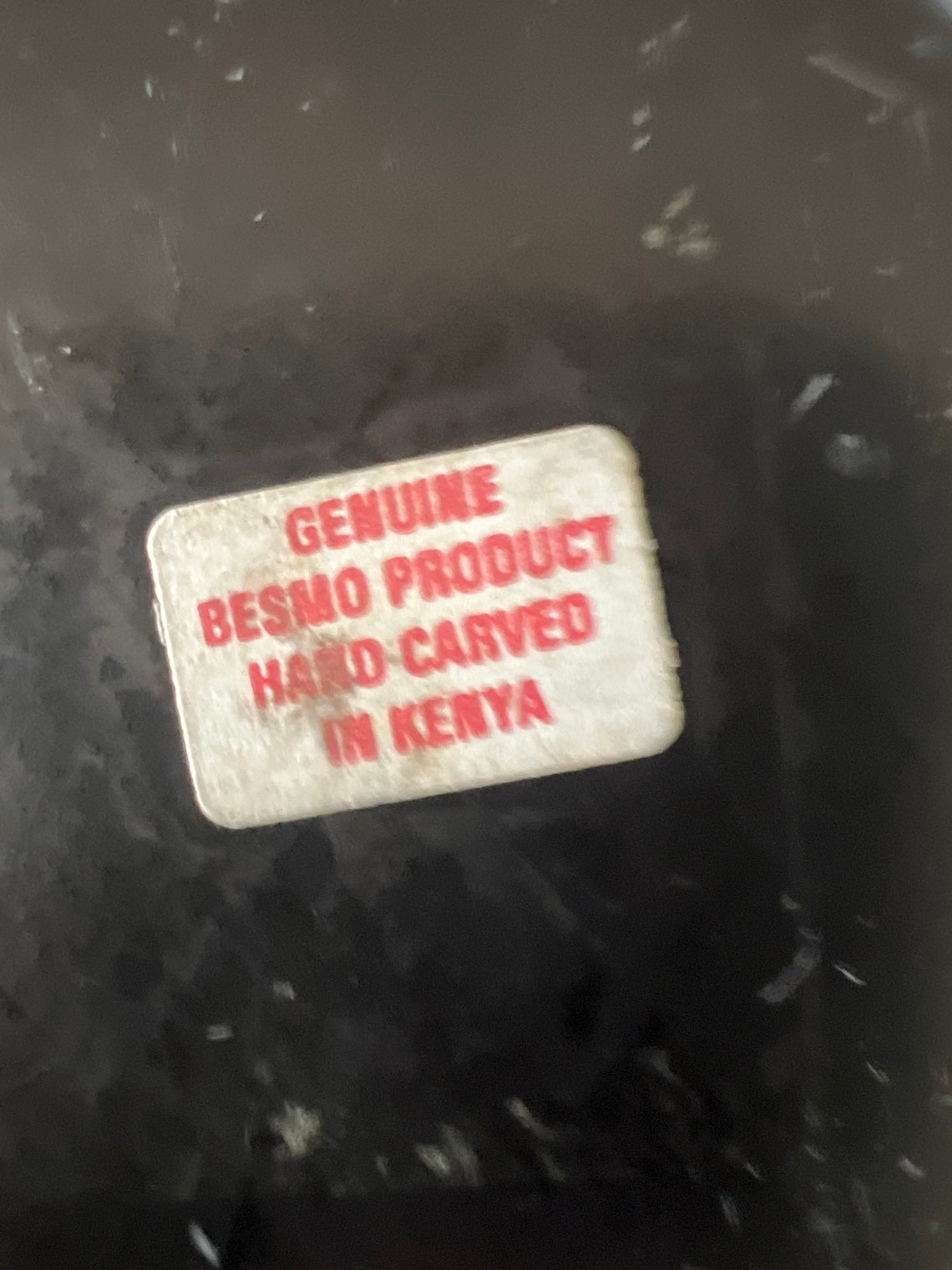 Besmo Kenya Hand Carved Soapstone Sculpture - Etsy