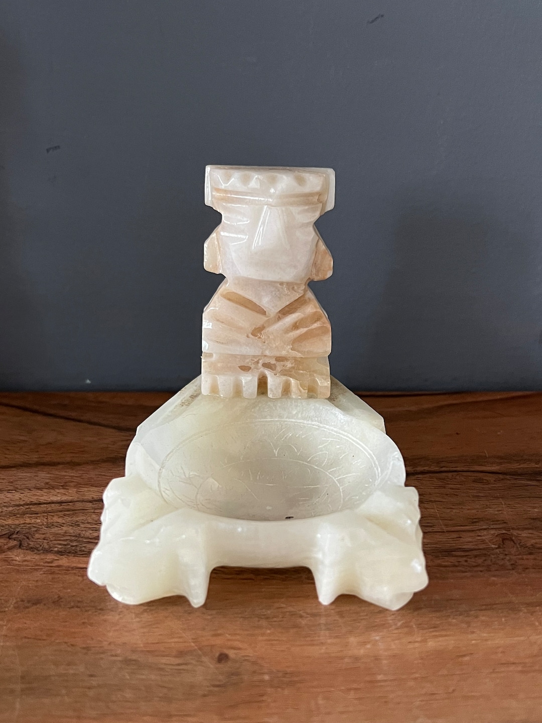 Aztec Calendar Alabaster Ash Tray - Etsy