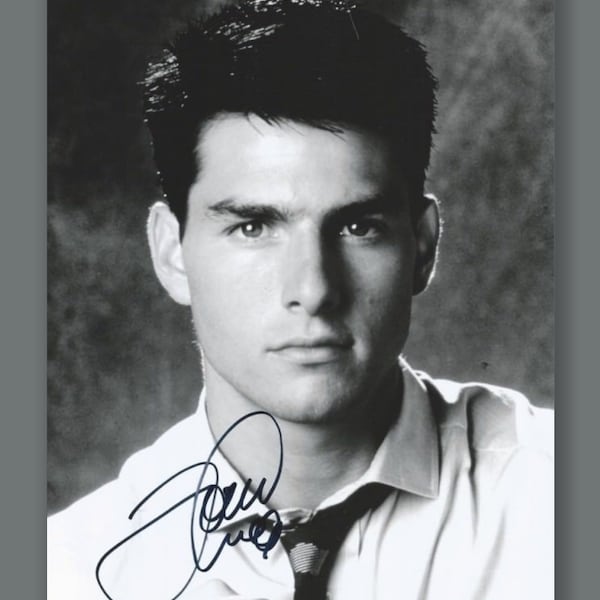 Tom Cruise Poster Signed - Etsy