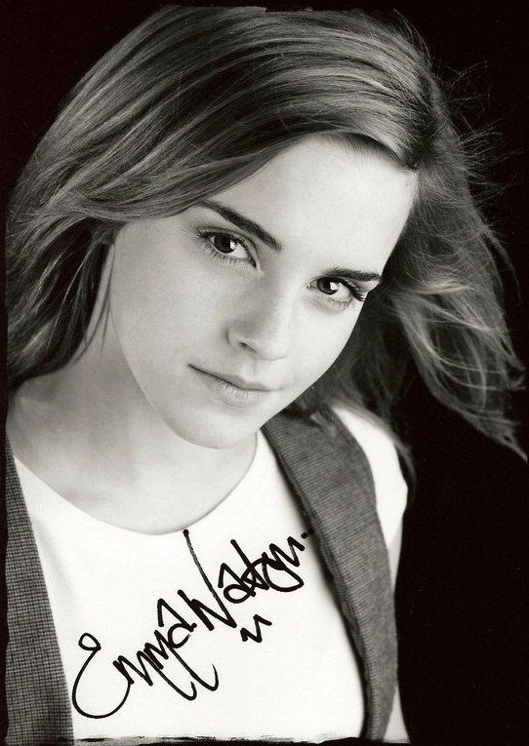 Emma Watson Signed Autograph Reprint Photo or Canvas Print. - Etsy