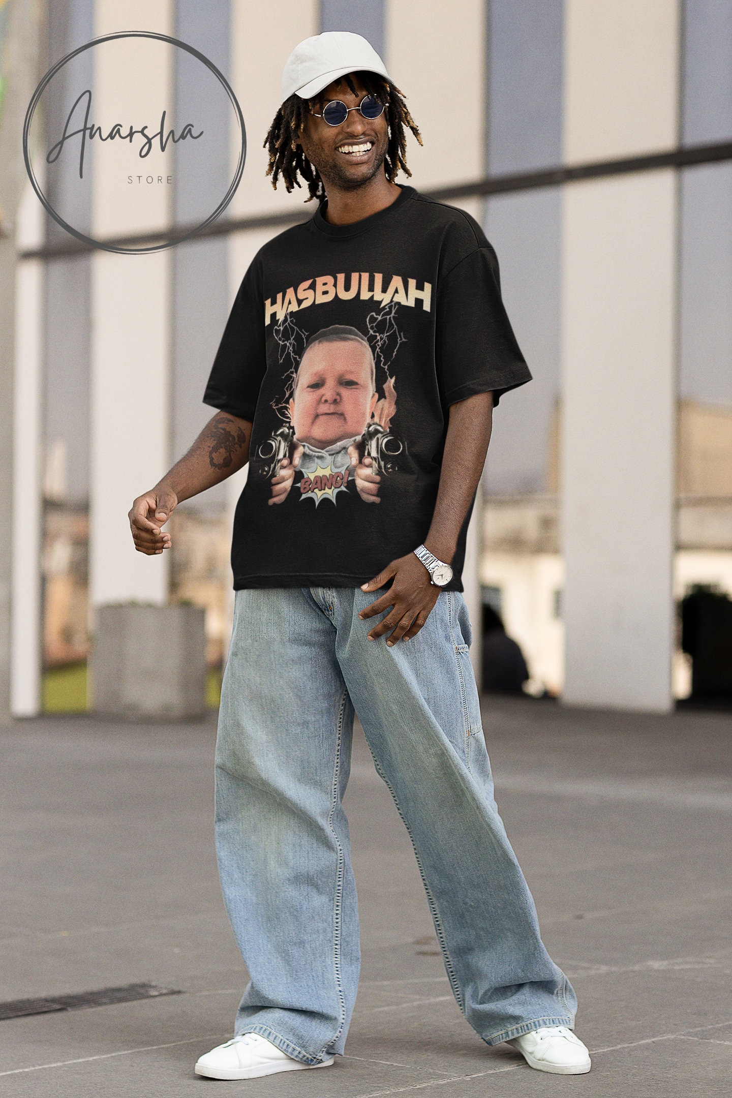 Hasbulla T-shirt - Hasbulla Funny Shirt - Hasbulla Tee - King Hasbulla ...