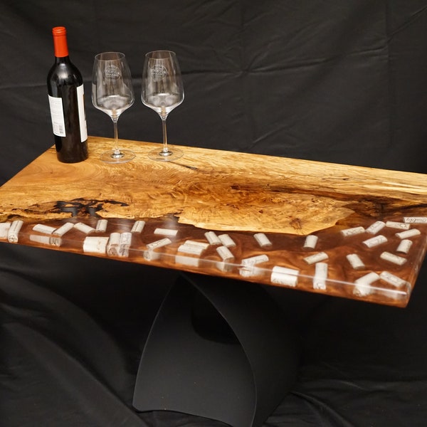 Wine Cork End Table - Etsy