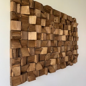 Acoustic Panel Sound Diffuser Wood Wall Art Home Decor Wood - Etsy