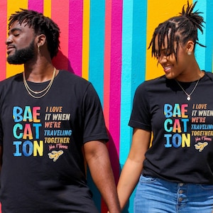 Baecation Travel Shirt, Travel Together Matching T-shirts, Matching ...