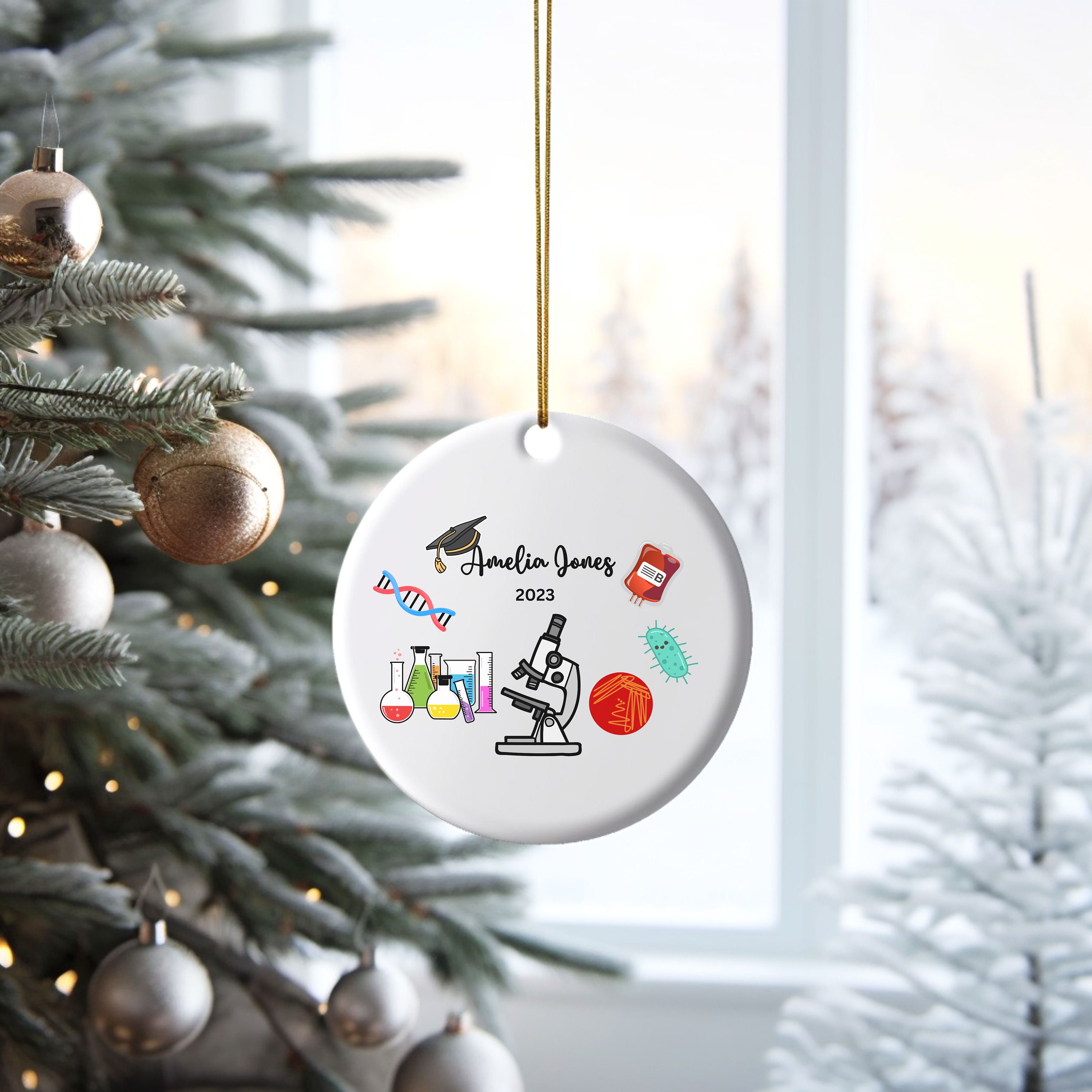 Laboratory Science Graduation Gift, Lab Tech Keepsake, Personalized ...