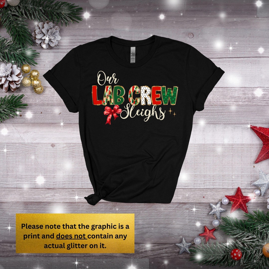 Laboratory Christmas Crew Shirts, Matching Laboratory Crew Shirts for ...