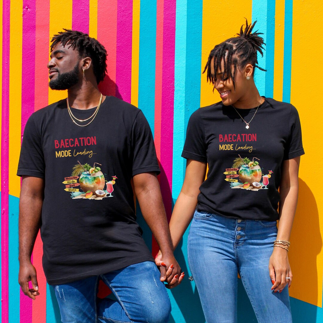 Baecation Shirt For Jamaica Jamaica Couple T Shirt Unisex Baecation