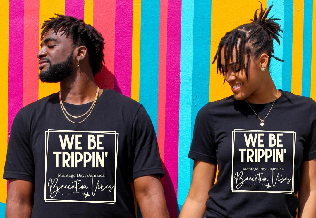 Baecation Matching Shirts for Couples, We Be Trippin' Travel Shirts ...