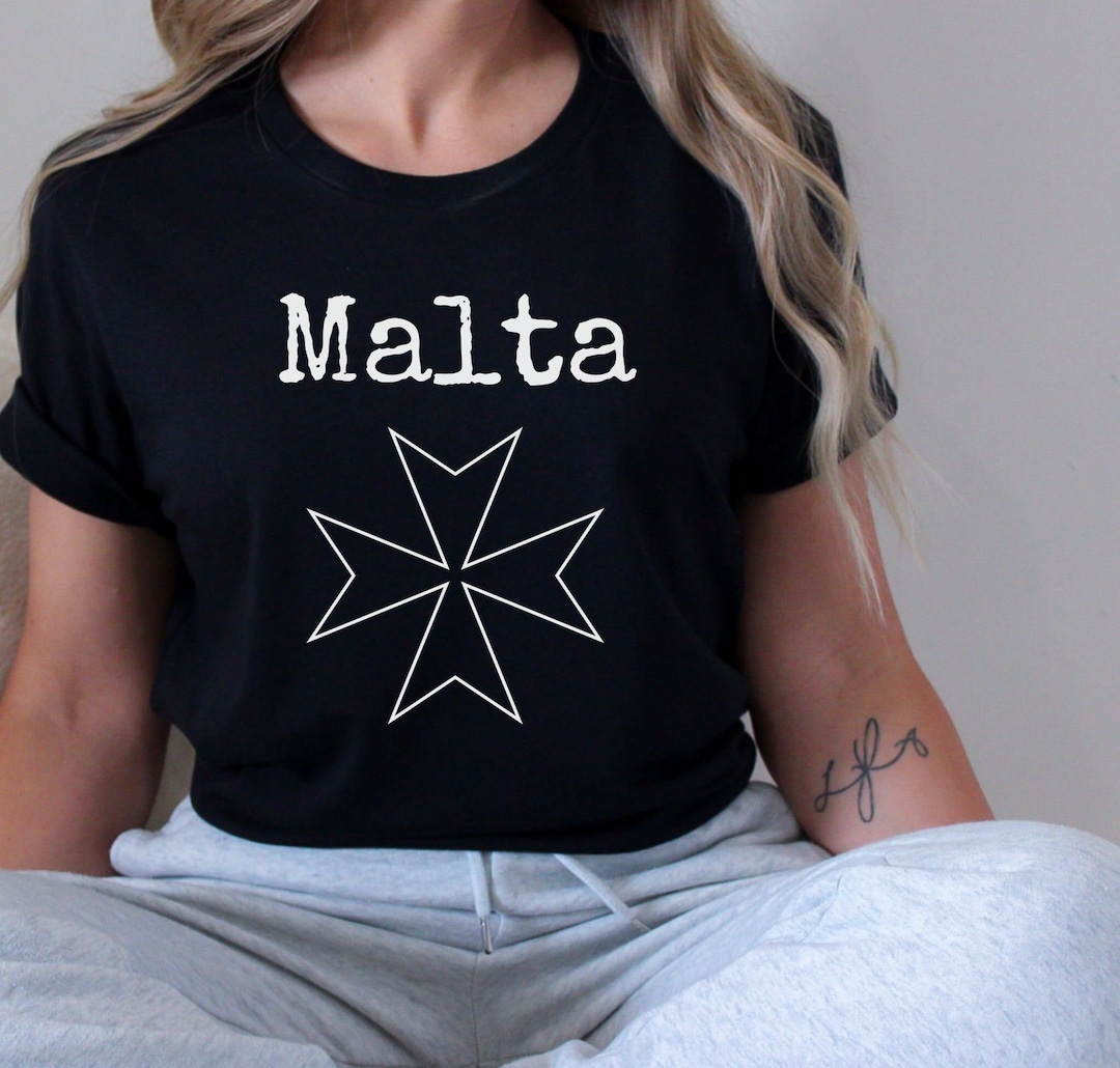 Malta Tshirt, Malta Tee, T-shirt for Maltese Person, Island of Malta T ...