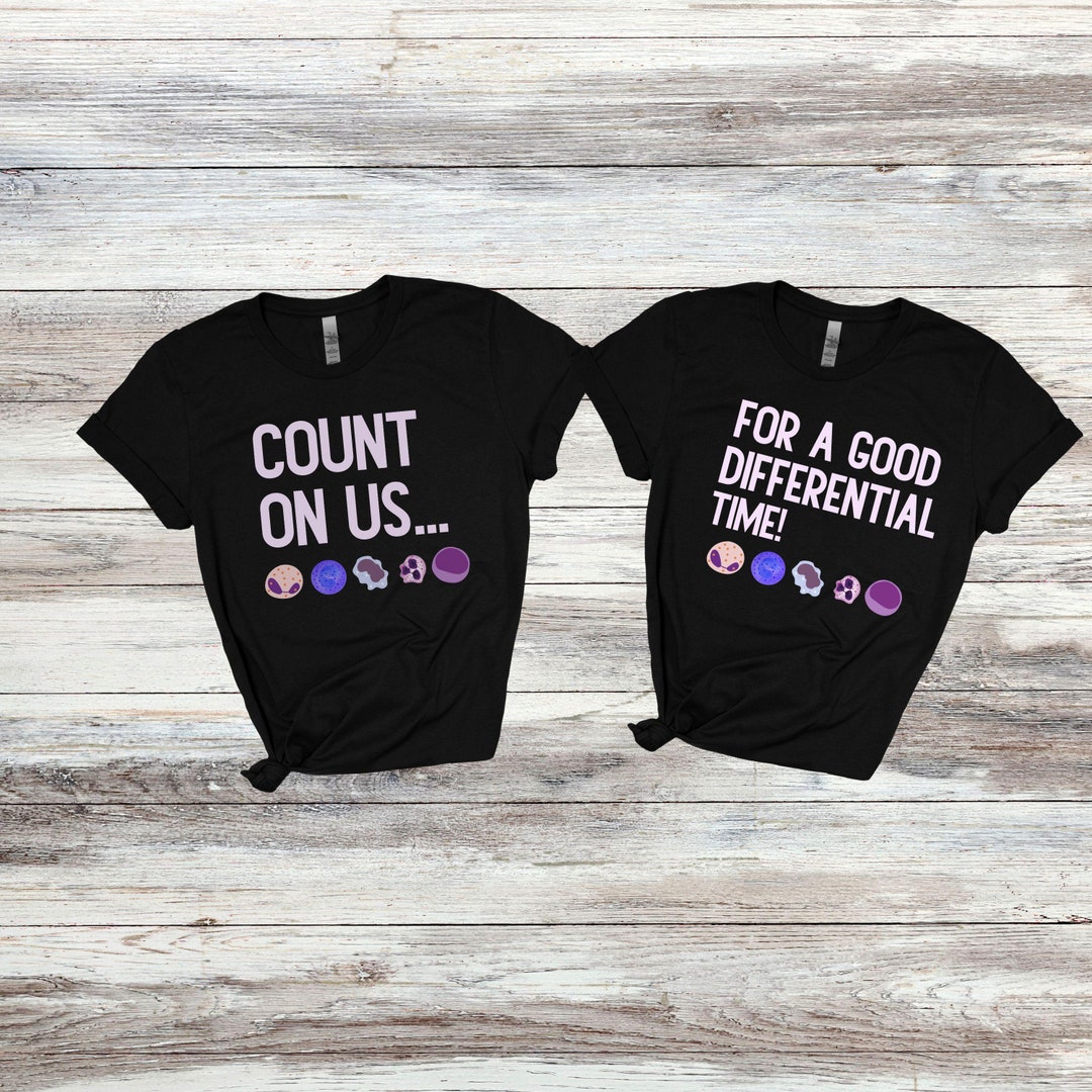 Funny Matching Laboratory Tech Shirts, Hematology Matching Lab Tech T ...