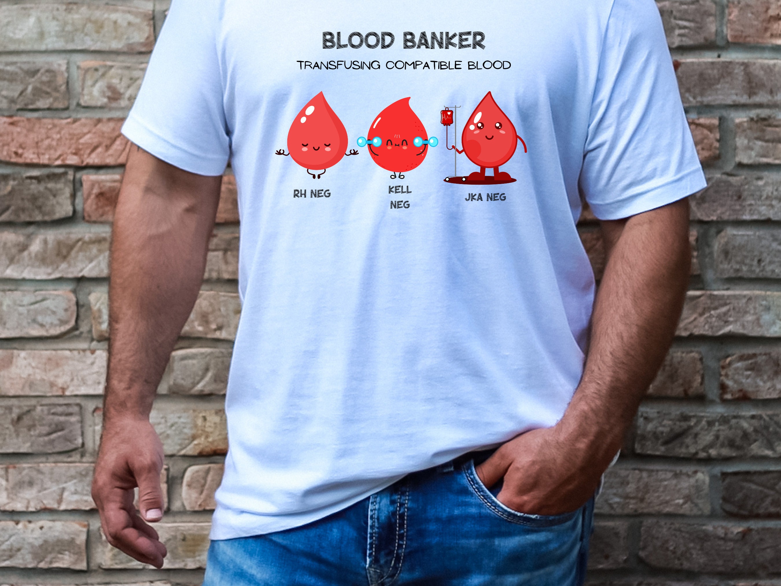 Blood Bank T-shirt Gift for Blood Banker Antibody T-shirt - Etsy