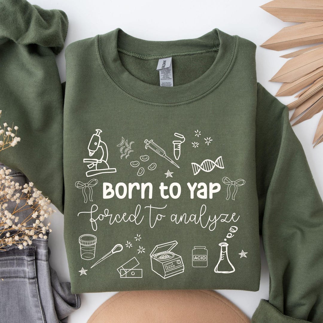 Valentines Laboratory Sweatshirt, Medical Scientist Sweatshirt ...