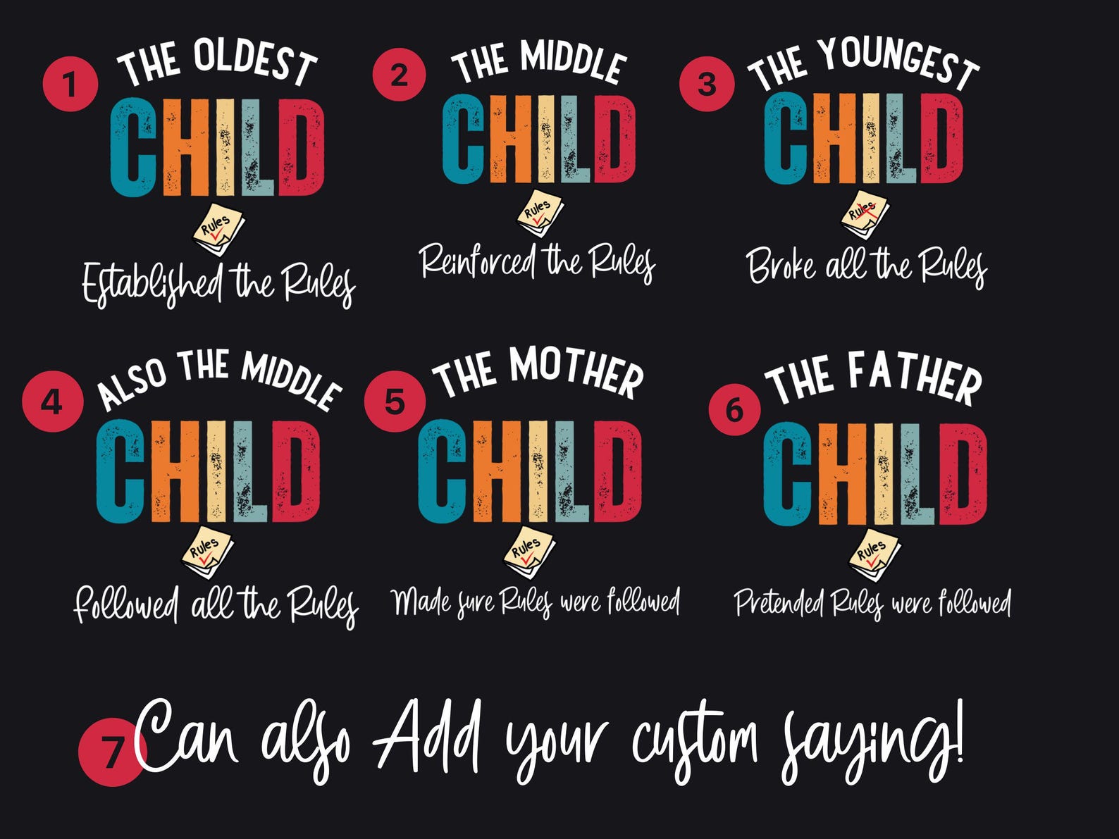Funny Matching Sibling T-shirts, Funny Matching Family Shirts, Sibling ...