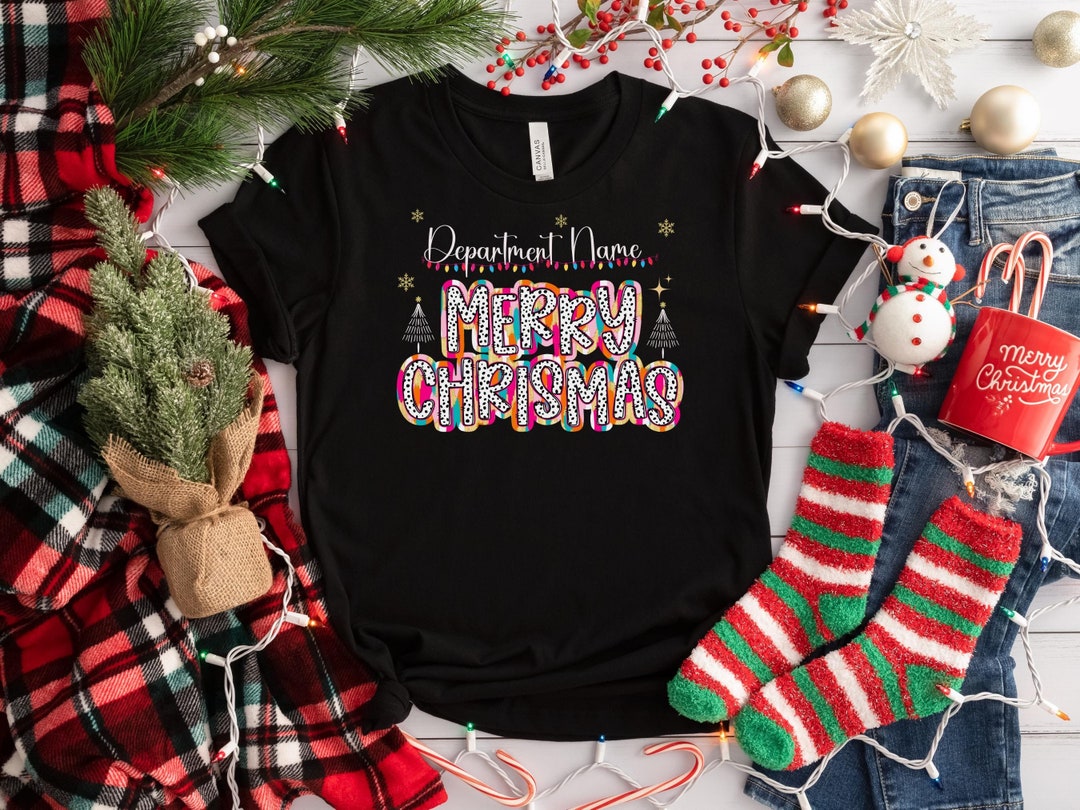 Christmas Coworker Group Shirts, Matching Team Christmas Shirts, Custom ...