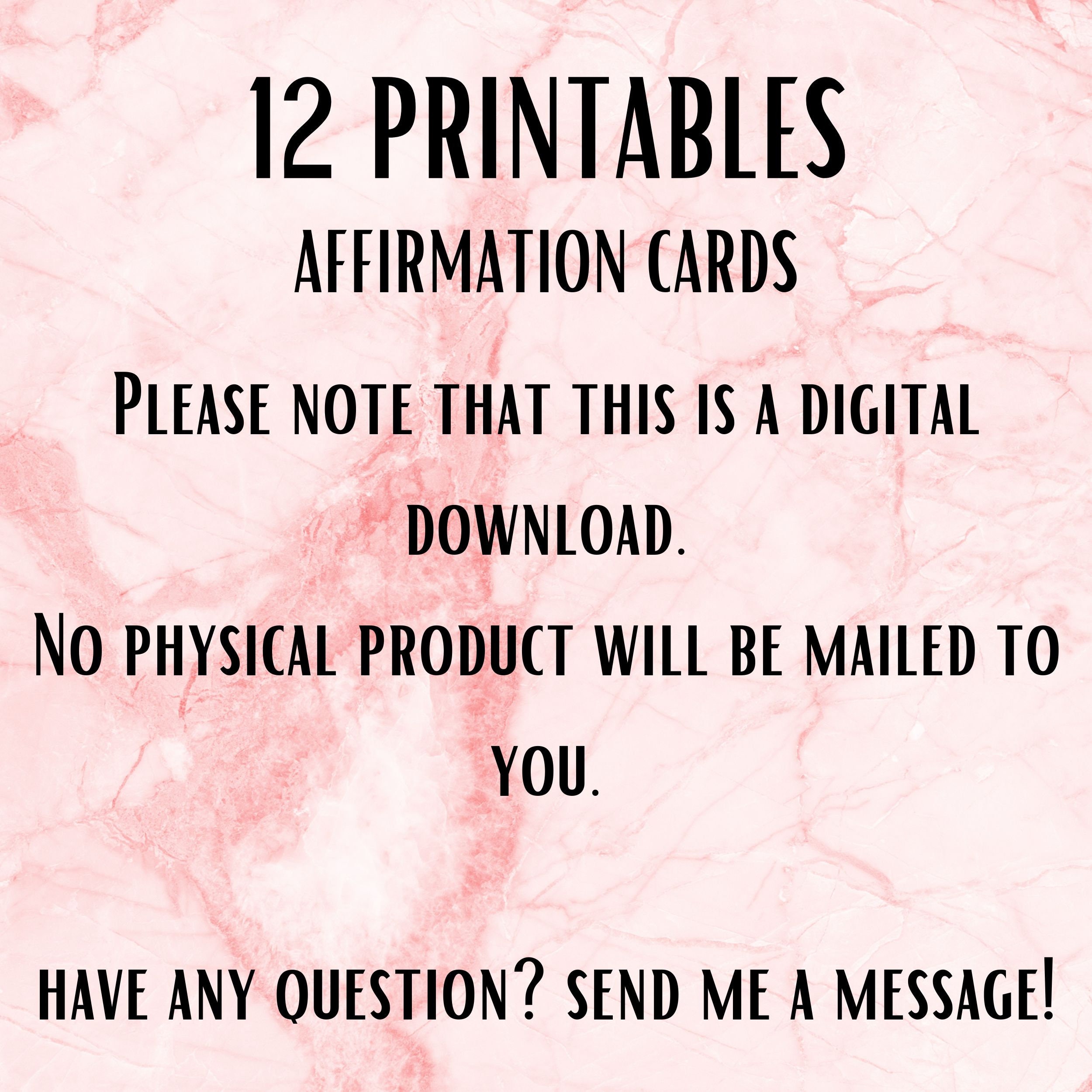 Printable Affirmation Cards- Being Happy- Staying Positive - Etsy