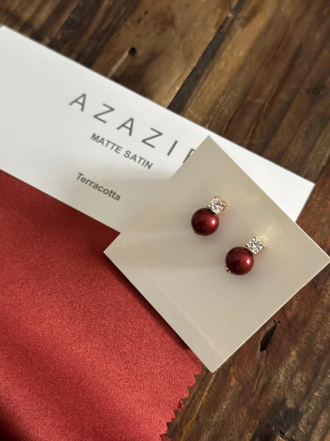 Bridesmaid | Maid of Honor Proposal Earrings. Complements Azazie ...