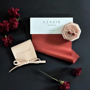 Bridesmaid | Maid of Honor Proposal Earrings. Complements Azazie ...