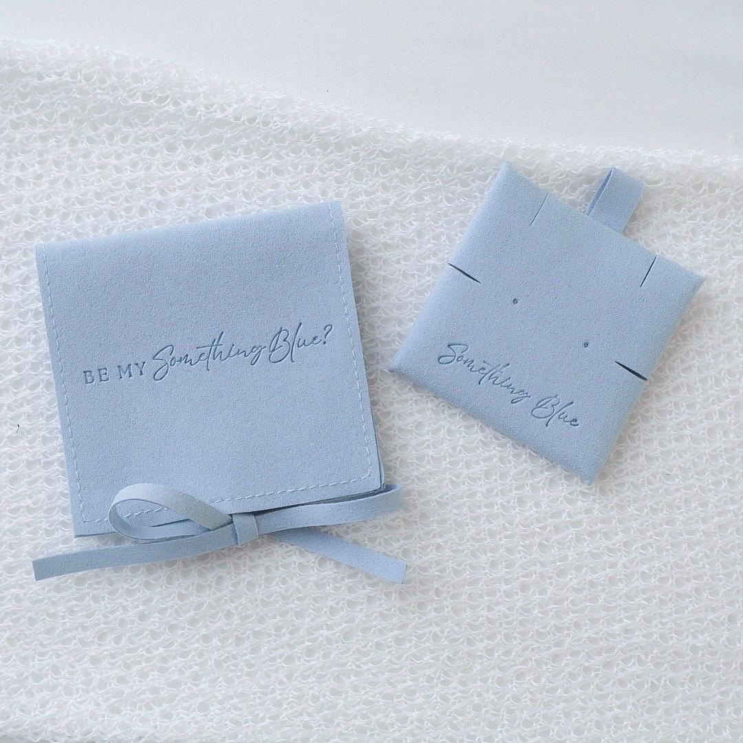 Be My Something Blue Proposal Pouch With Insert – Perfect Pouch for ...