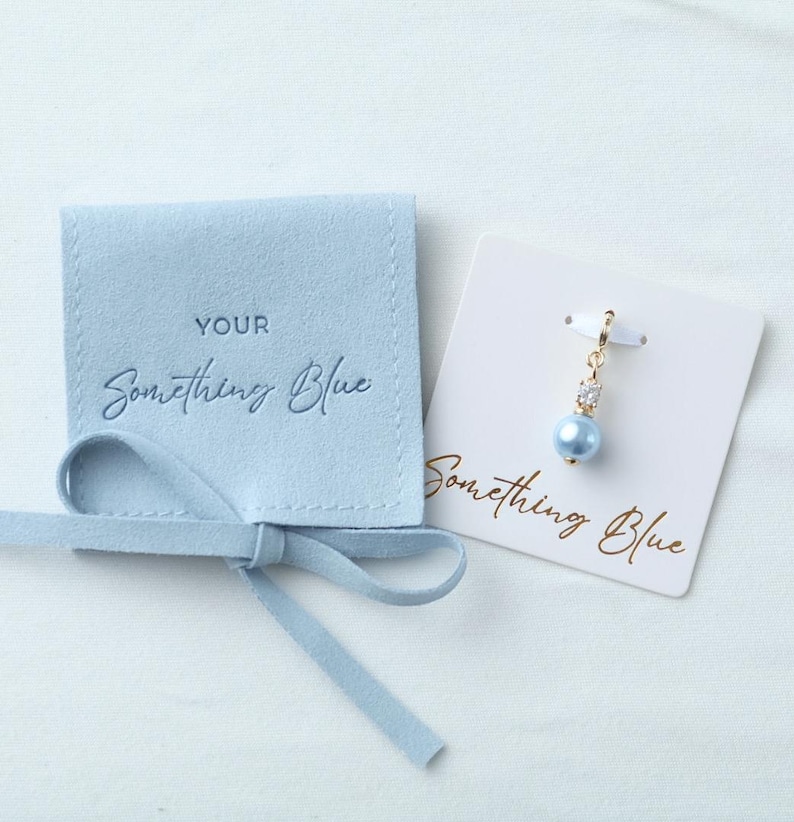 Something Blue Bridal Shower Gift, Bride Wedding Accessories, Bride to ...