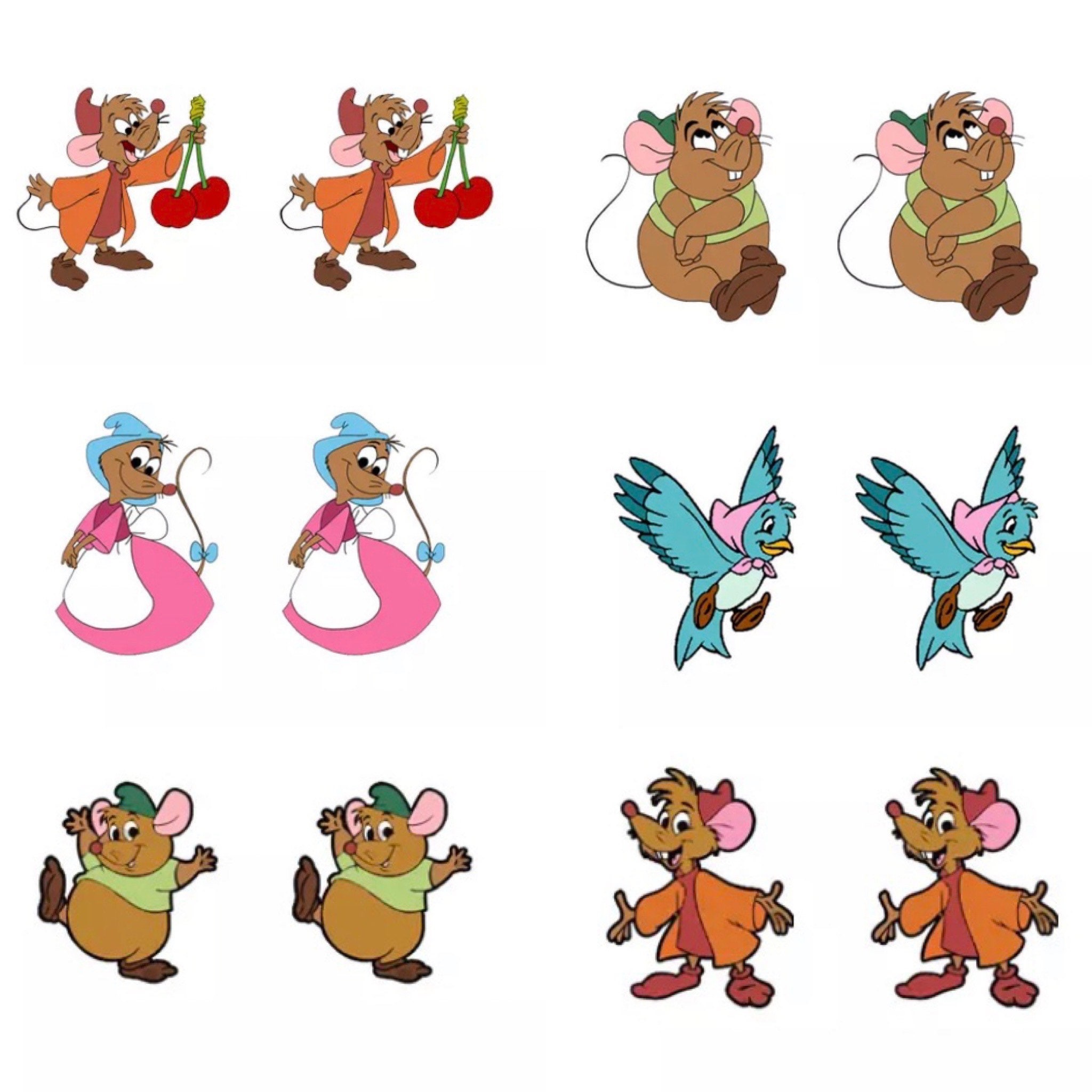 Ratones Cenicienta Gus Figura Gus Gus Raton Cinderella /cenicienta