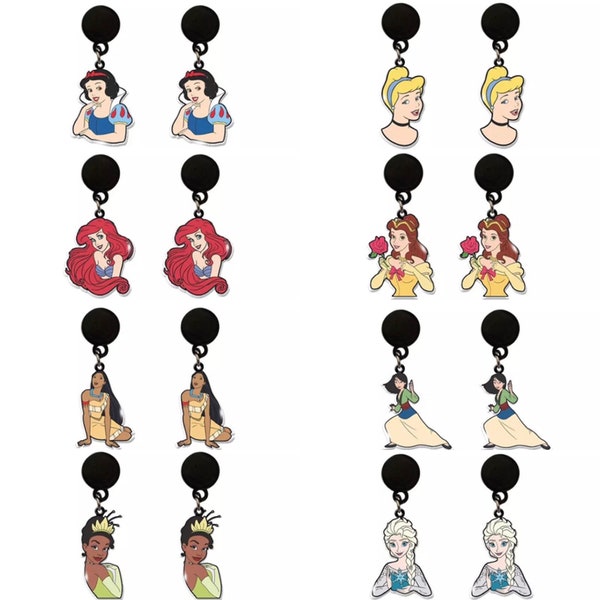 Princess Earrings - Etsy