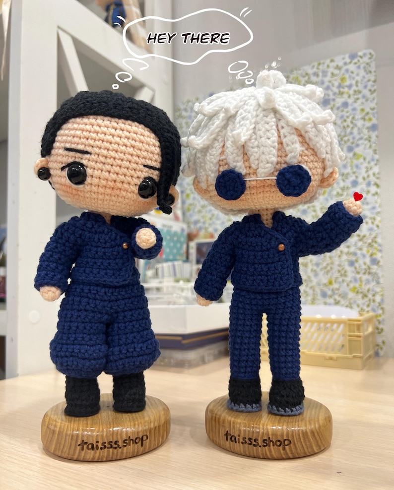 Jujutsu Kaisen, Satoru Gojo, Crochet Doll, Amigurumi, Manga, Anime ...